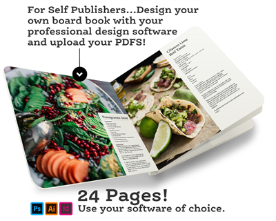 Design a 24 Page Custom Board Book | Upload Your Own Custom Designs ...