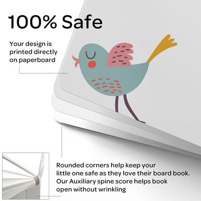 Make a 24-Page Board Book with Advanced Custom Design Board Books ...